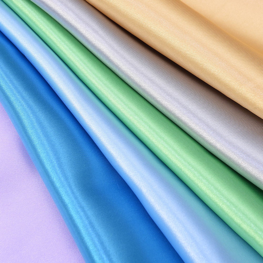 telas satin, satin poliéster 100%